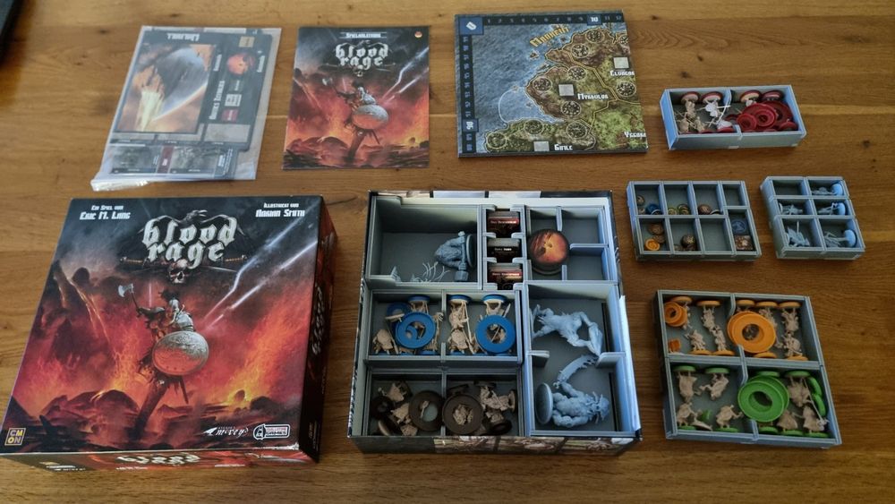 Blood Rage mit Insert und 5. Spieler Erweiterung (Gebraucht) in Basel ...