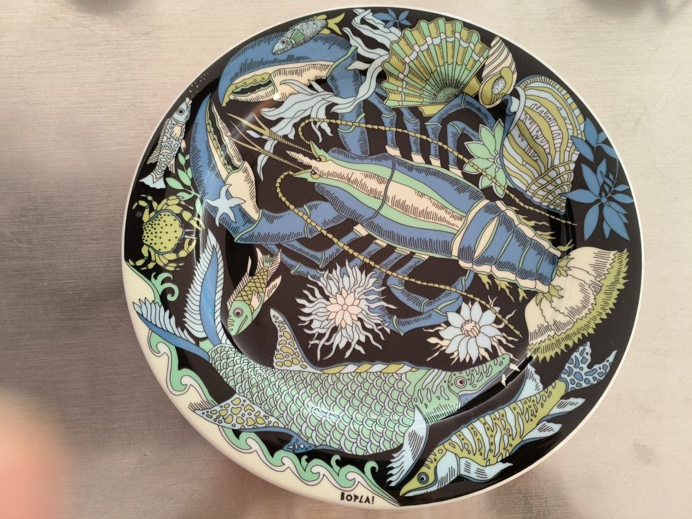BOPLA Langenthal Speiseteller flach HOMARD Serie Ocean (Neu (gemäss ...