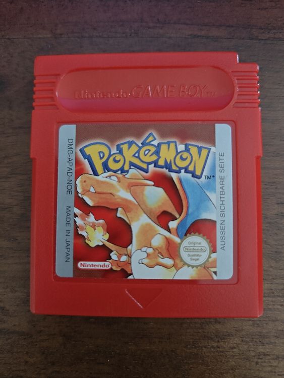 Original Pokémon Red Version Game Boy Cartridge | Kaufen auf Ricardo