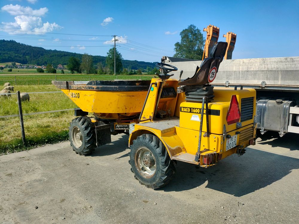 Dumper RACO HRK 1600 (Gebraucht) in Limpach für CHF 7000 – nur Abholung ...