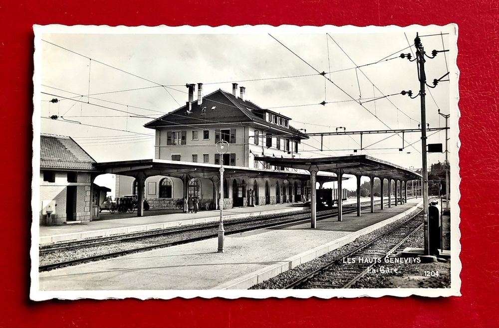 Les Hauts Geneveys - La Gare - Bahnhof - Chemin de Fer (Gebraucht) in Rothrist für CHF 32.5 ...