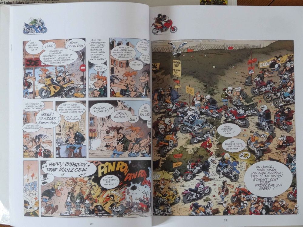 Band 1 bis 6 JOE BAR TEAM Comics über Motorradfahrer (Gebraucht) in ...