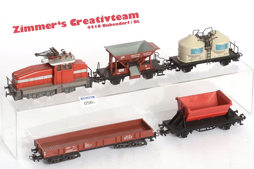 Märklin Rangierlok + 4 Wagen, H0, WS (Gebraucht) in Bubendorf für CHF ...