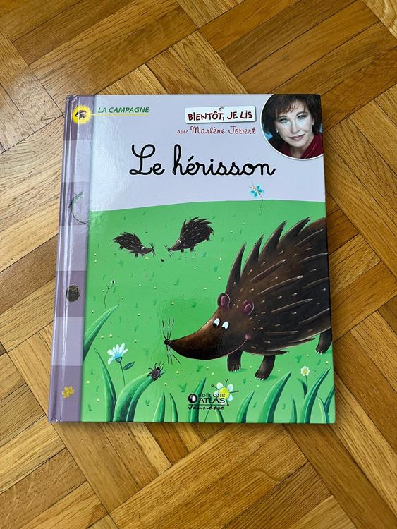 Livre Le hérisson de Marlène Jobert avec CD / cartes de jeu (Gebraucht ...