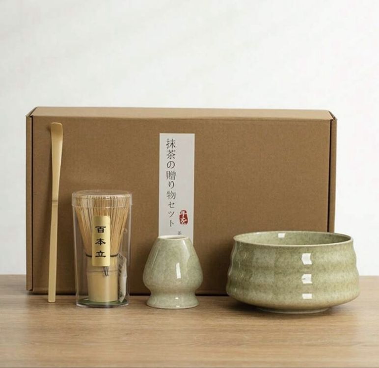 Matcha Tee Set, traditionell, neu, komplett! (Neu und originalverpackt ...