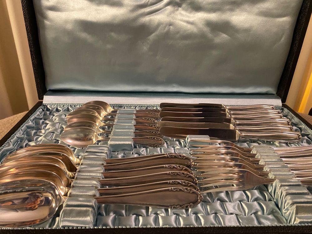 Silberbesteck Berndorf 24- teilig- Jugendstil (Gebraucht) in Zürich für CHF 92 – mit Lieferung ...