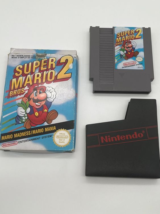 Super Mario Bros 2 NES OVP Nintendo Deutsch | Kaufen auf Ricardo