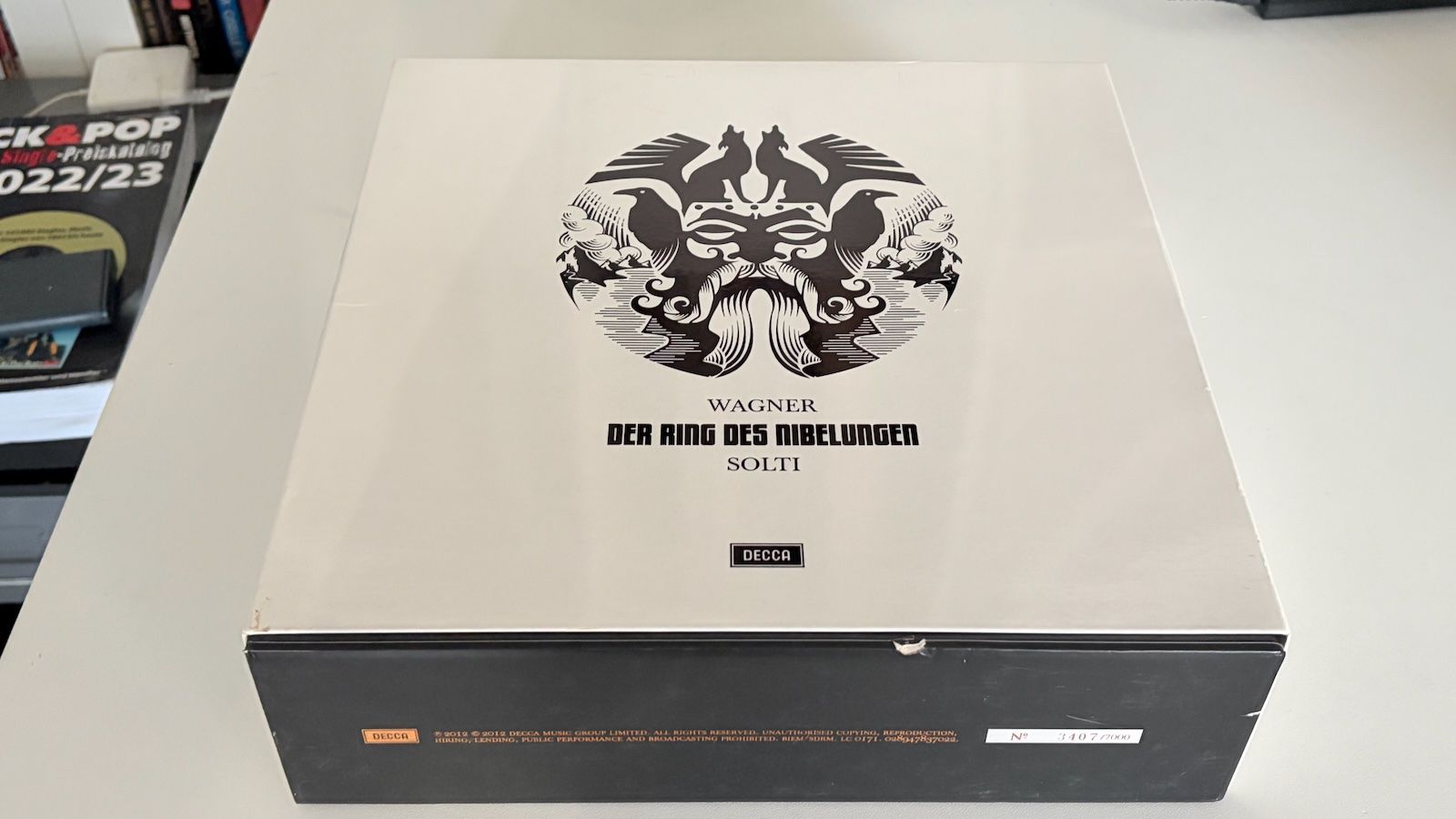 WAGNER Ring der Nibelungen Decca Limited Edition 17-CD BOX (Gebraucht ...