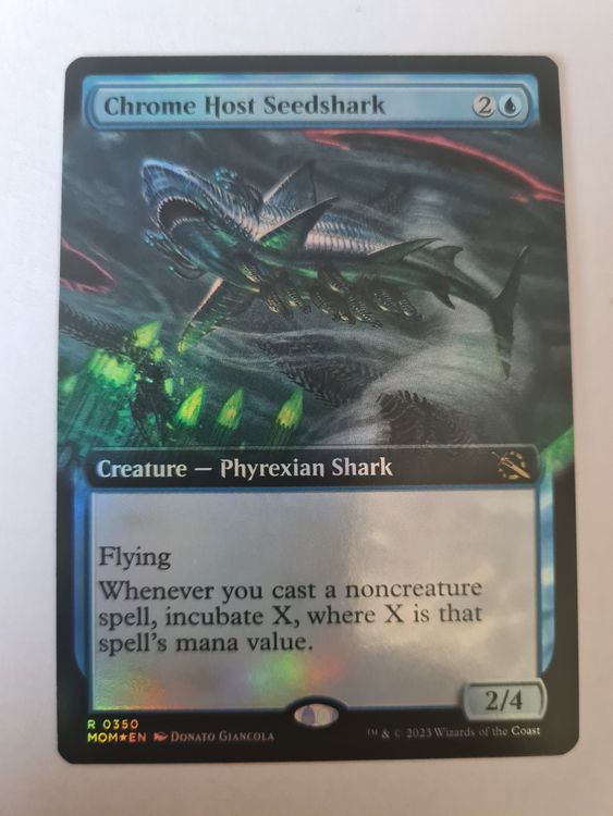 Chrome Host Seedshark, FOIL, MOM-0350 (Neu (gemäss Beschreibung)) in ...