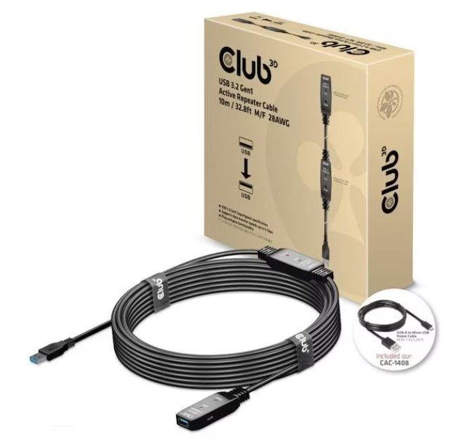 Club 3D Active USB Repeater 10m (Gebraucht) in Oberhasli für CHF 19 – mit Lieferung auf Ricardo ...