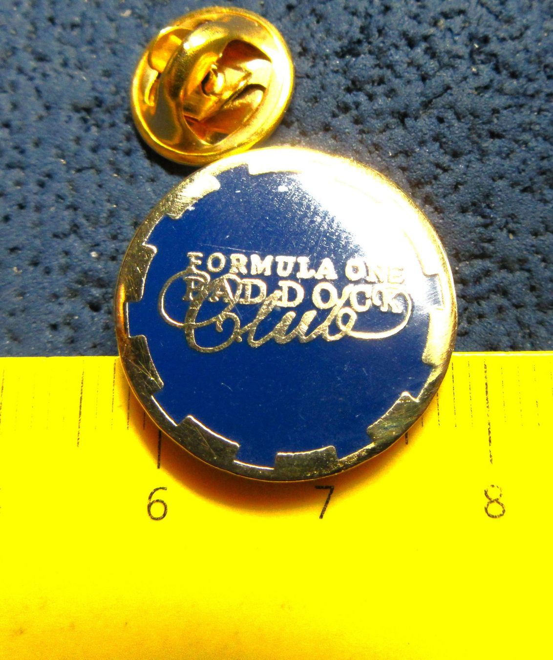 FORMULA ONE OPAPADDOCK-CLUB EXCLUSIV VIP PIN ENAMEL GOLDIG (Gebraucht ...