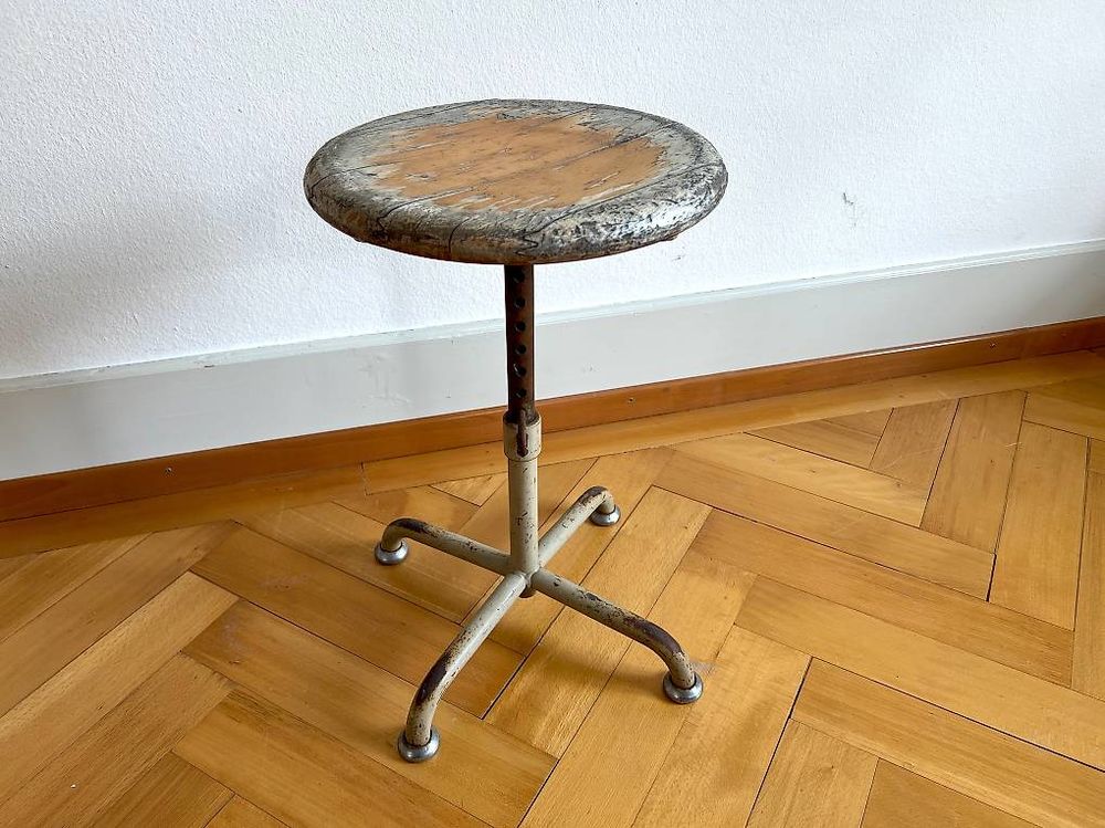 Vintage Hocker Industrie Design Shabby Chic (Gebraucht) in Biel/Bienne ...