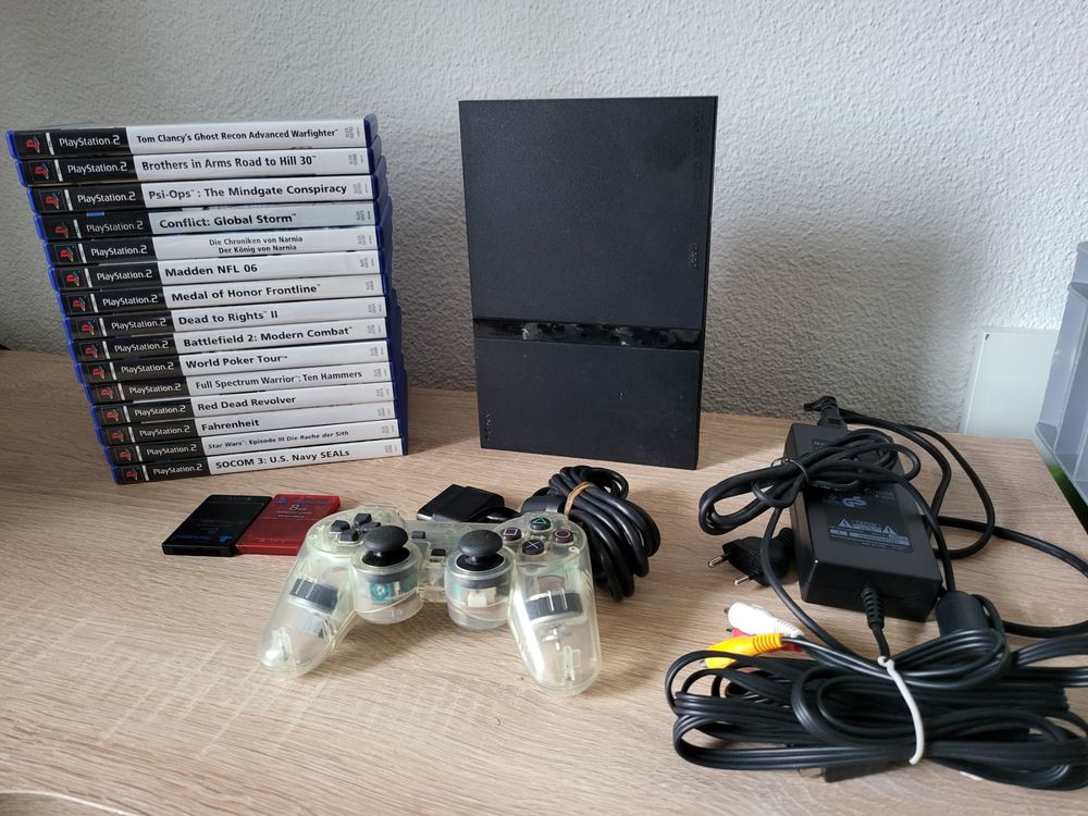 Playstation 2 Slim mit 15 Games (Gebraucht) in Sursee für CHF 91 – mit ...