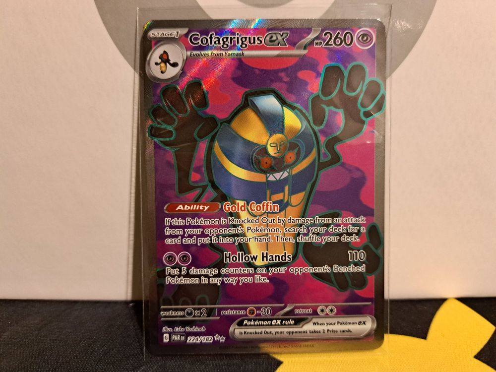 COFAGRIGUS EX FULLART PARADOX RIFT POKEMON KARTE | Kaufen auf Ricardo