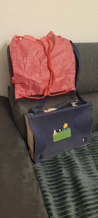 Sac Tintin Vintage 30 x 40 & sac SIGI Pinky Queeny (Neuf (Voir ...