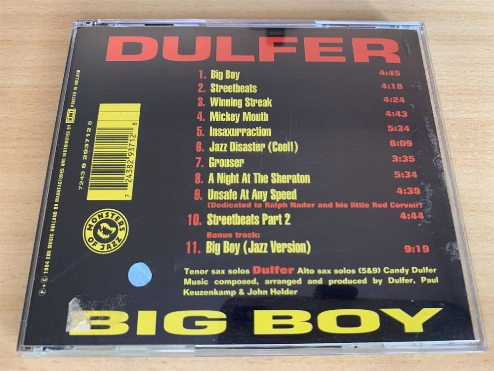 Dulfer – Big Boy | Kaufen auf Ricardo