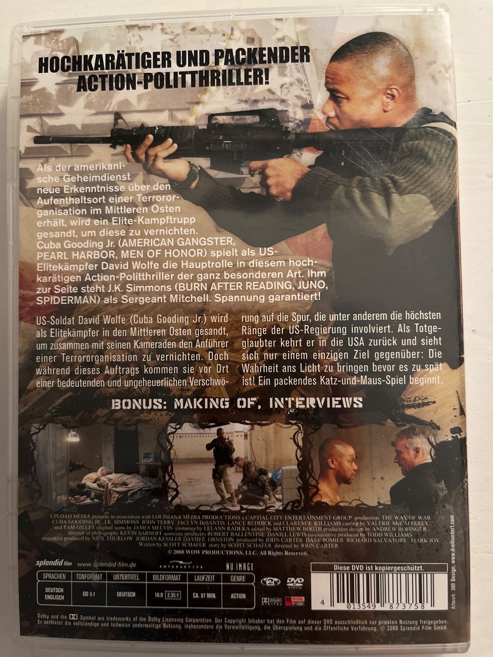 Way of War (Cuba Gooding Jr.) (2009) DVD 📀 (Neu (gemäss Beschreibung)) in Sierre für CHF 1.95 ...