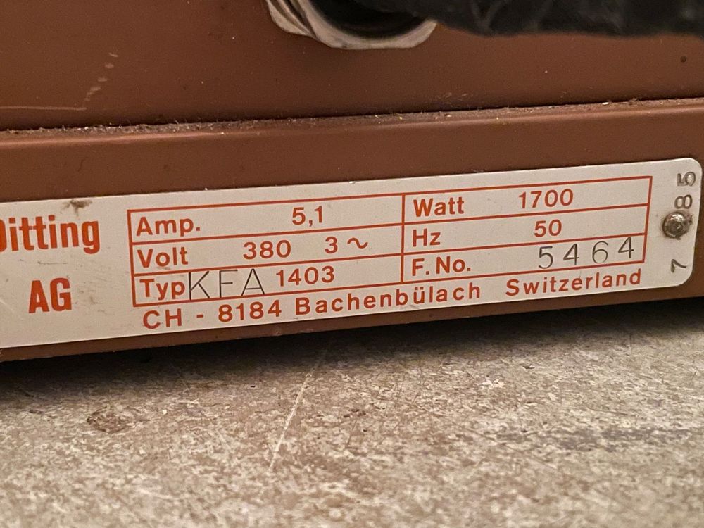 Ditting 1403 KFA Ladenmühle (Gebraucht) in Zürich für CHF 499 – mit ...
