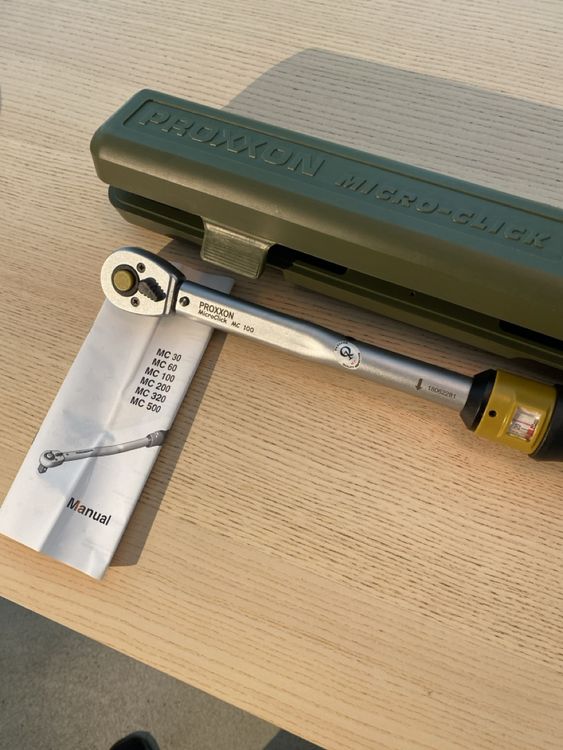 Proxxon Micro-Click MC 100 Drehmomentschlüssel, Top Zustand! (Neu ...