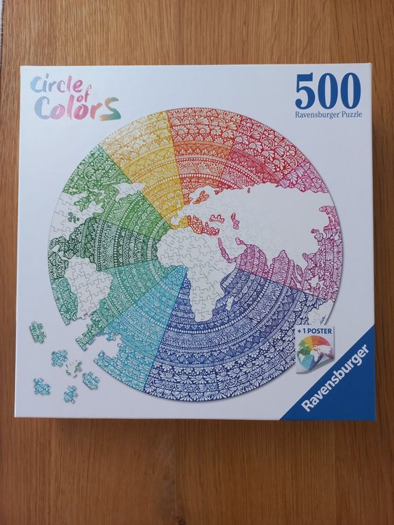 Circle of Colors - Mandala 500 Teile Puzzle Ravensburger | Kaufen auf Ricardo