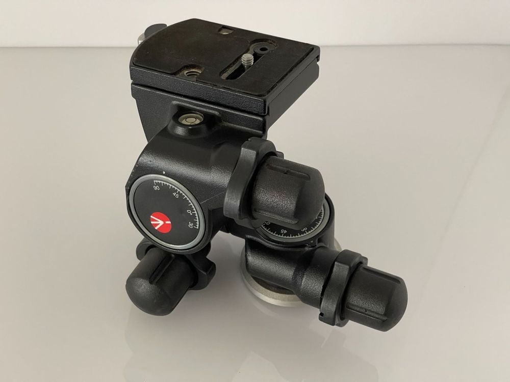 Manfrotto 410 Junior Geared Head Getriebeneiger mit Rundlibe (Gebraucht ...