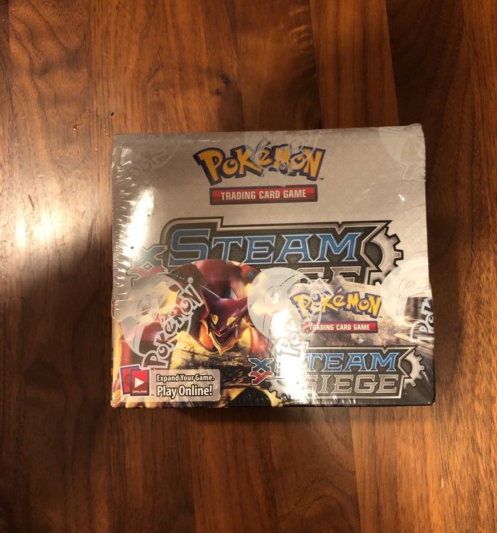 Pokemon Steam Siege Booster box OVP (Neu und originalverpackt) in ...