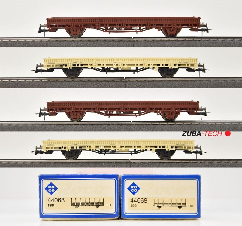 Roco 4x Rungenwagen der SBB H0 GS mit OVP (Gebraucht) in St. Gallen für CHF 32 – mit Lieferung ...