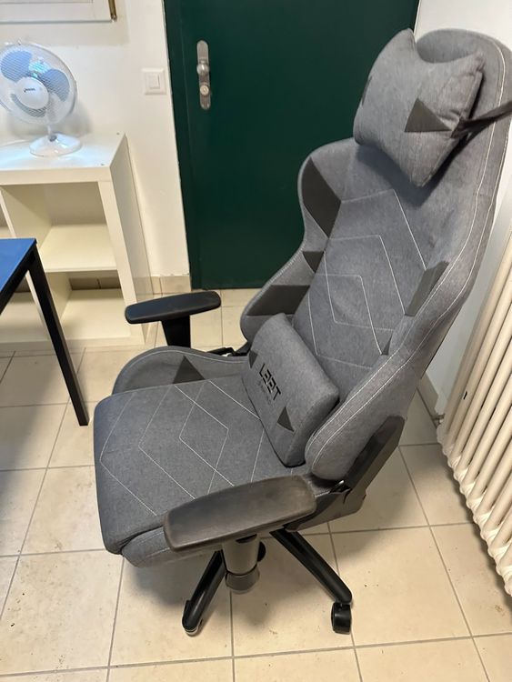 Leet Gamingstuhl Gaming Chair Stoff Grau (Gebraucht) in Zürich für CHF ...