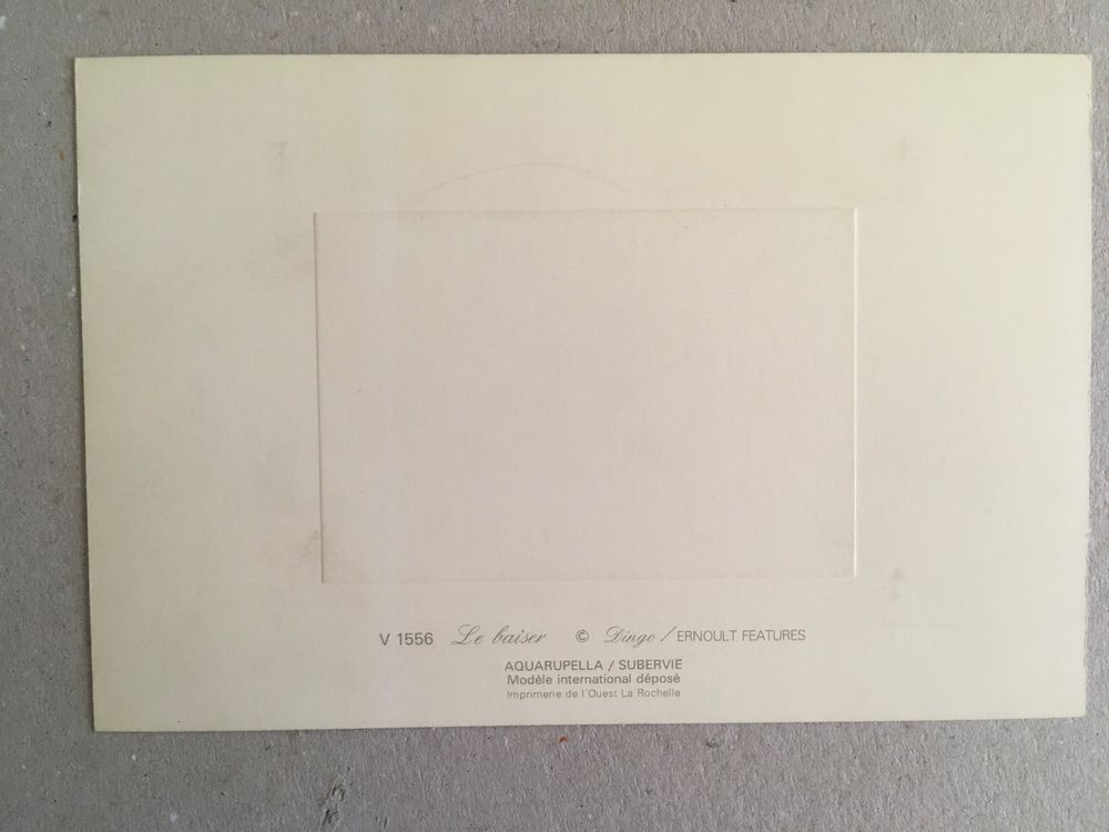 🟡 EROTIK Designklassiker Foto Le baiser Der Kuss Oldtimer (Gebraucht) in Wallisellen für CHF 2.5 ...