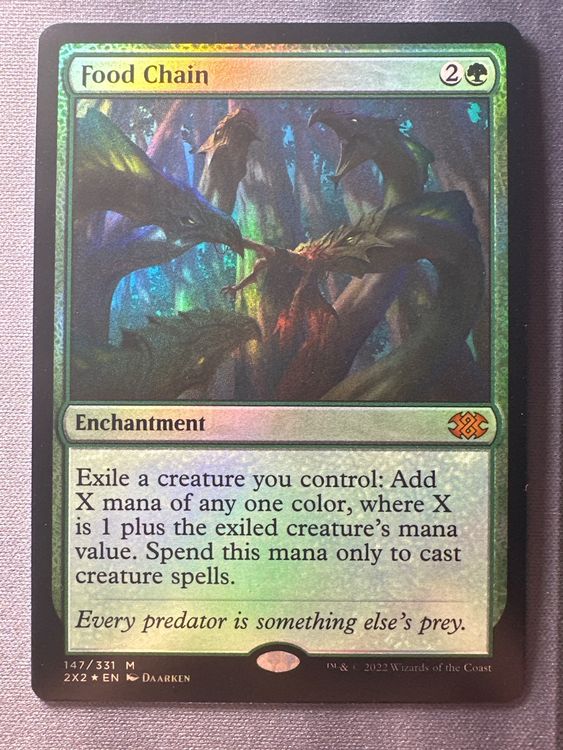 Food Chain FOIL 147/331 Double Masters 2022 (Neu (gemäss Beschreibung)) in Windlach für CHF 19 ...