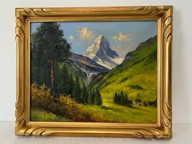 wunderschönes Gemälde Berge von Keller (Gebraucht) in Olten für CHF 39 ...