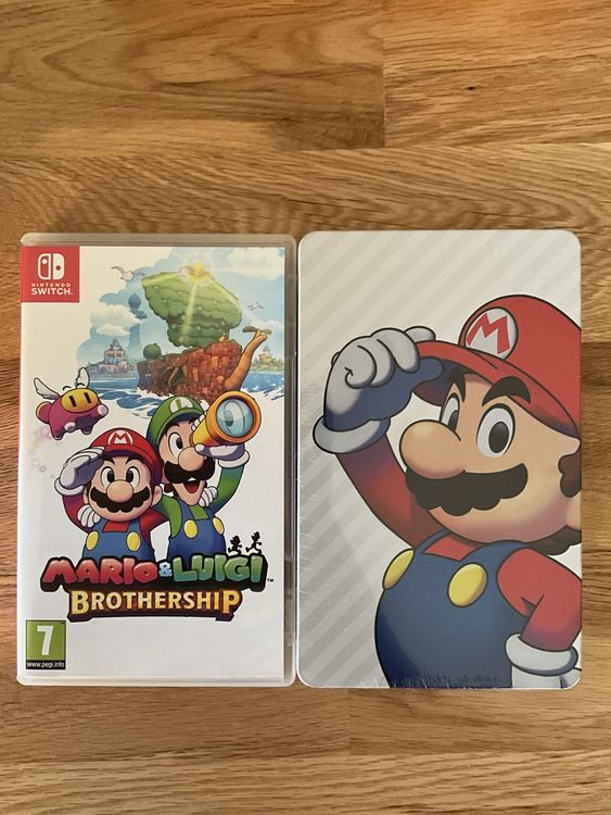 Mario & Luigi Switch Game + Steelbook - Top Zustand | Kaufen auf Ricardo