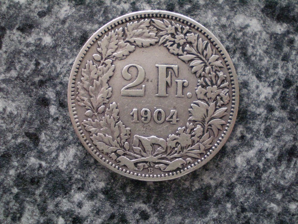 2 Fr.1904 !!! sehr Rar !!! ab 1.- !!! (Gebraucht) in Dierikon für CHF 6 – mit Lieferung auf ...