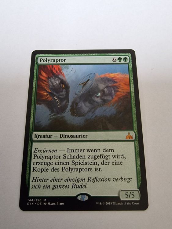 MTG Karte Polyraptor | Kaufen auf Ricardo