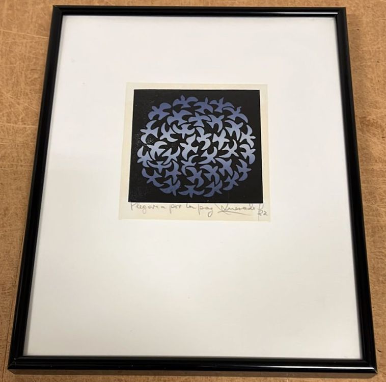 Holzschnitt Vogel - Kreis (ID 7189) (Gebraucht) in Gelterfingen für CHF ...