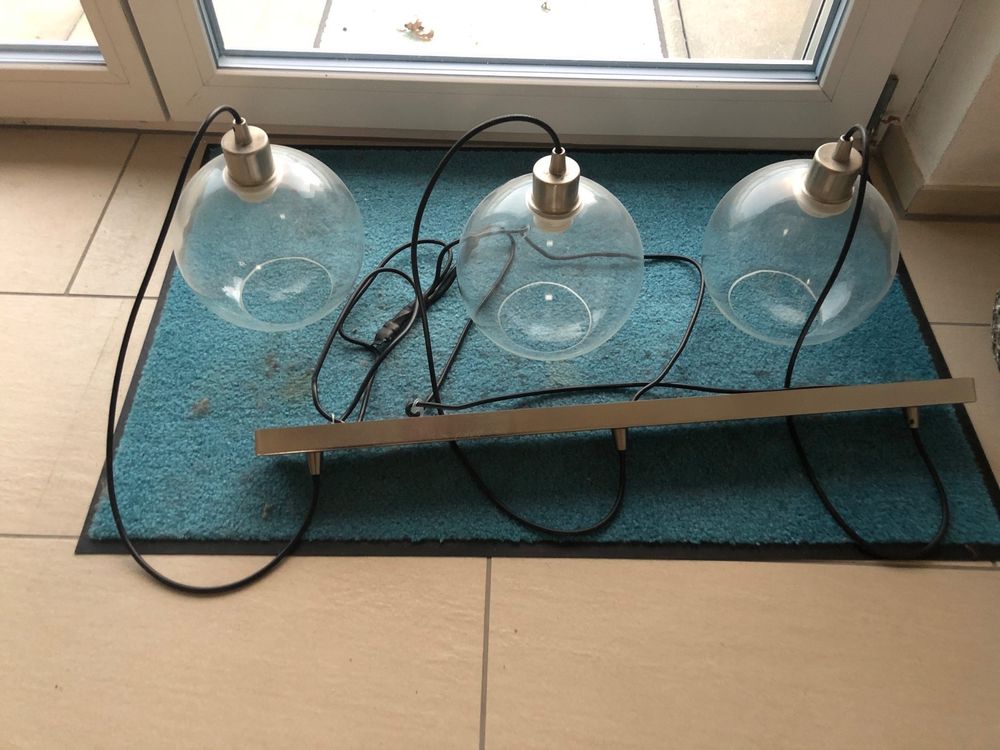 Tischlampen (Pendellampe 3er) (Gebraucht) in Glattfelden für CHF 20 – nur Abholung auf Ricardo ...