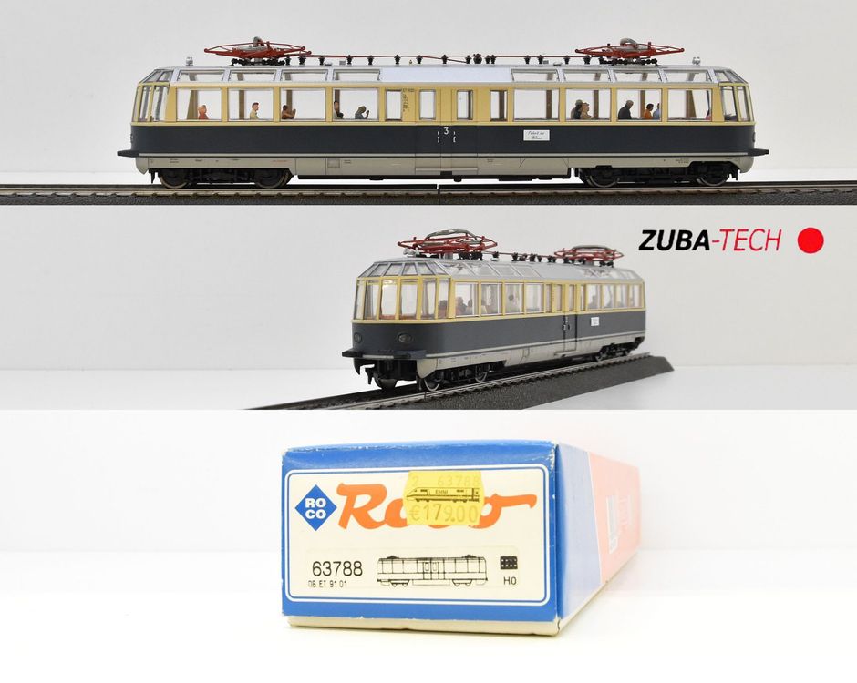 Roco 63788 E-Triebwagen ET 91 DB H0 GS Analog mit OVP (Gebraucht) in St ...