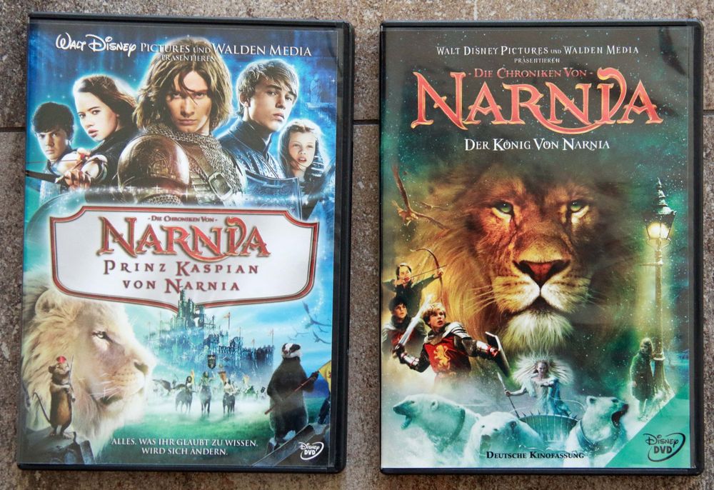 Narnia DVD Set - Prinz Kaspian, Der König von Narnia (2 DVD) (Gebraucht ...
