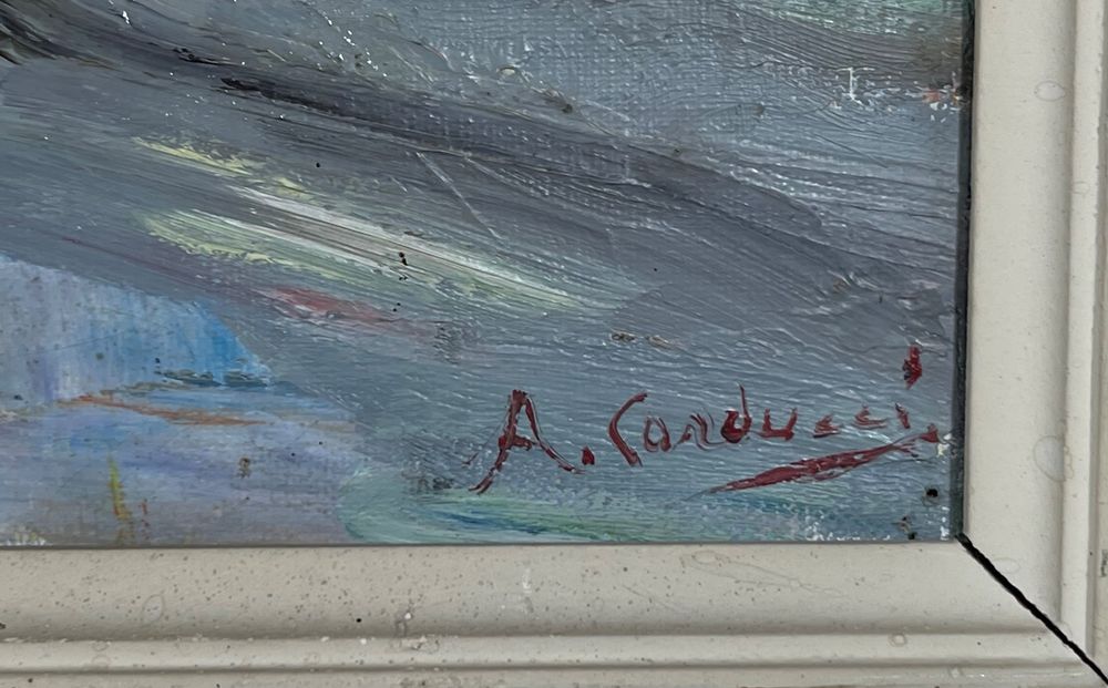 Adolfo CARDUCCI(1901-1984) Grosses Gemälde (Gebraucht) in für CHF 95 ...