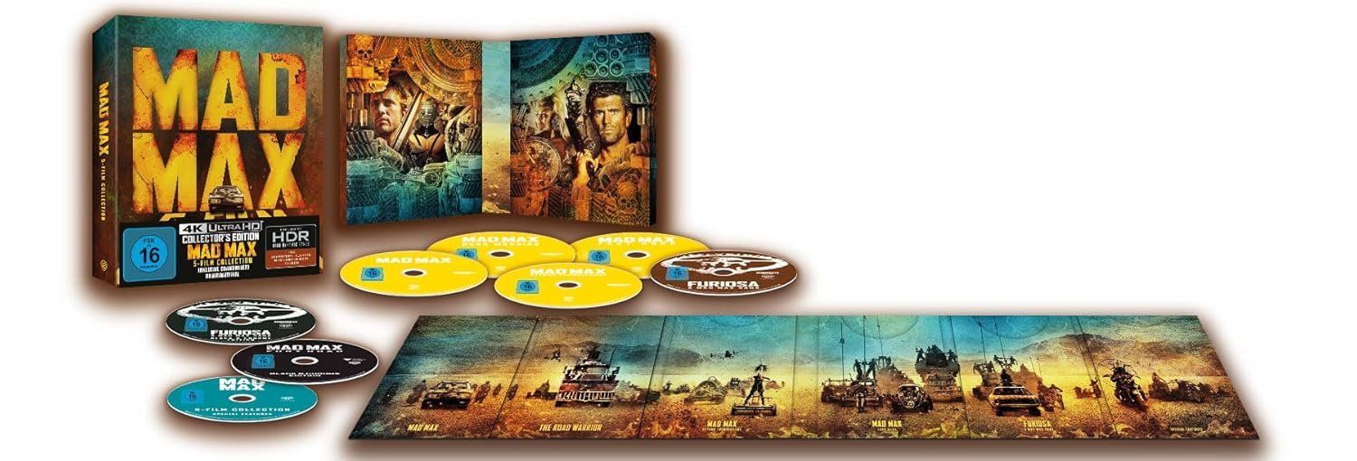 Mad Max 5-Film-Ultimate Collector's Edition - 4K (Neu und ...