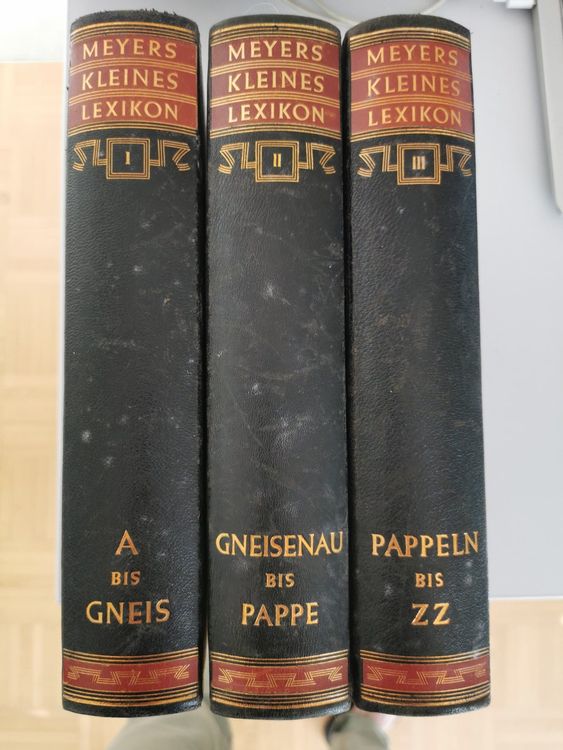 Meyers Kleines Lexikon 8te Auflage 1931/1932 (Gebraucht) in Gockhausen für CHF 25.5 – mit ...