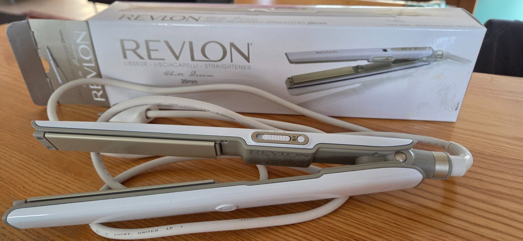 Revlon White Dream Glätteisen 25mm - Top Zustand! (Gebraucht) in ...