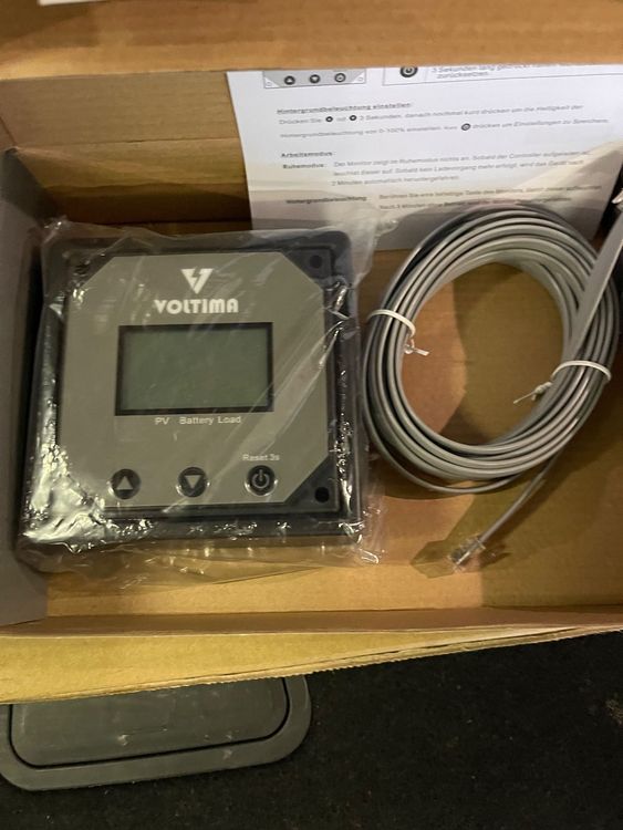 VOLTIMA Solarladeregler Monitor VSM1 (Neu (gemäss Beschreibung)) in für ...
