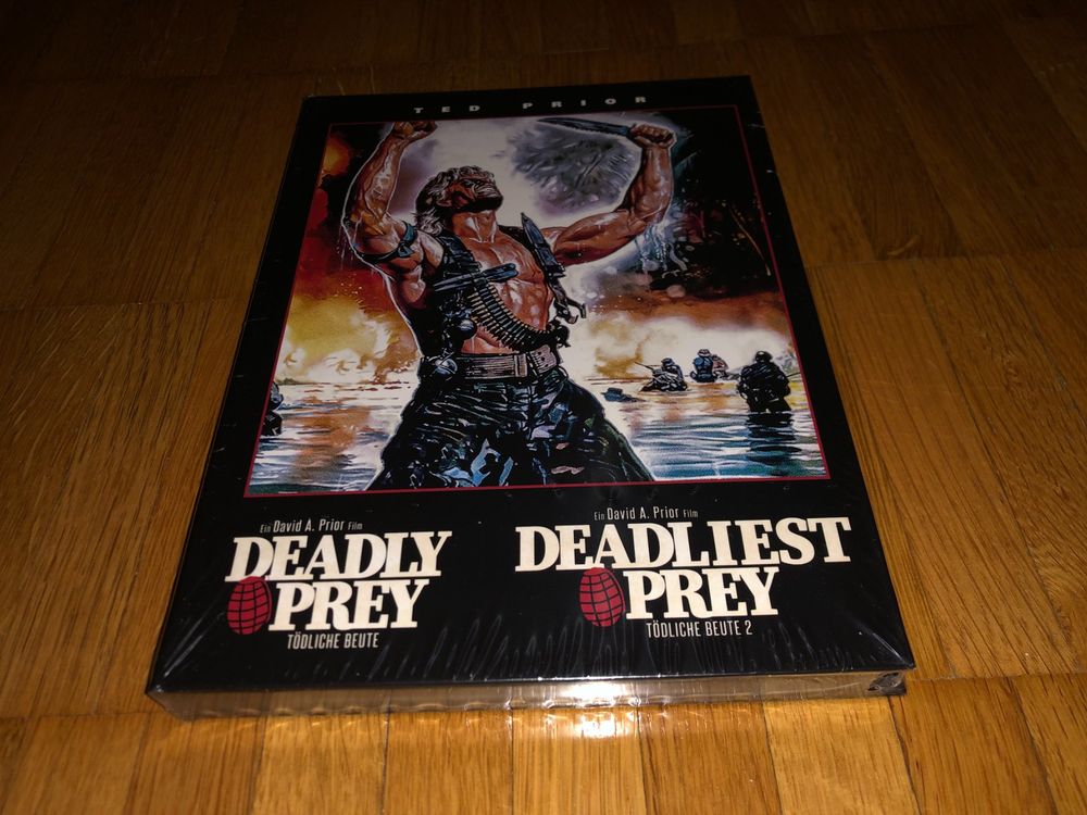 Deadly Prey - Tödliche Beute 1 & 2 - MEDIABOOK - UNCUT (Neu und ...