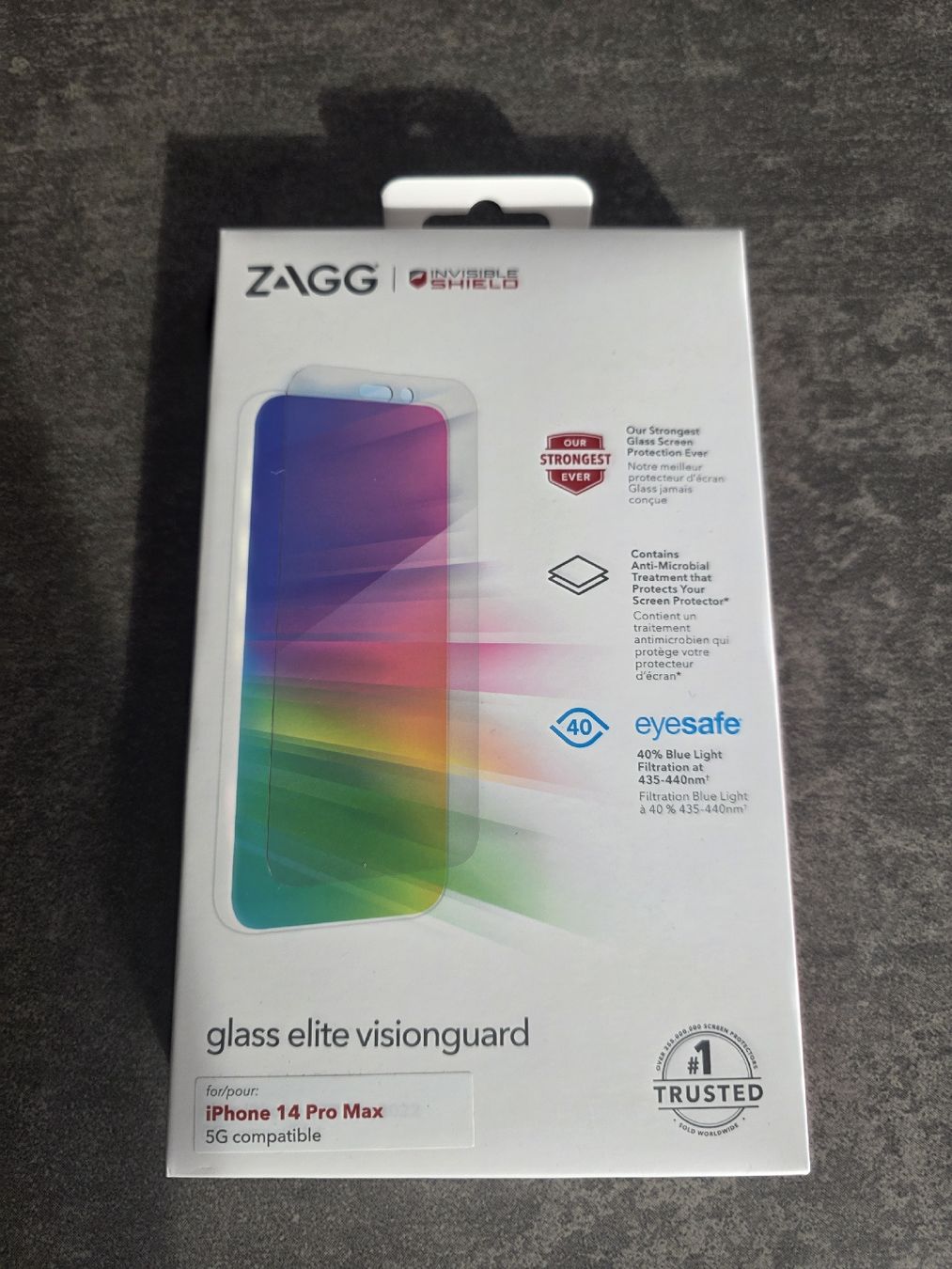 Protection Écran ZAGG InvisibleShield iPhone 14 pro max (Neuf avec ...