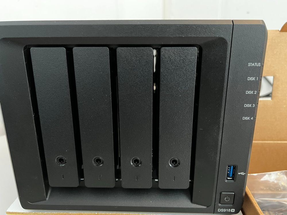 Synology NAS DS 918+ 4x8TB (Gebraucht) in Uerkheim für CHF 603 – mit Lieferung auf Ricardo kaufen