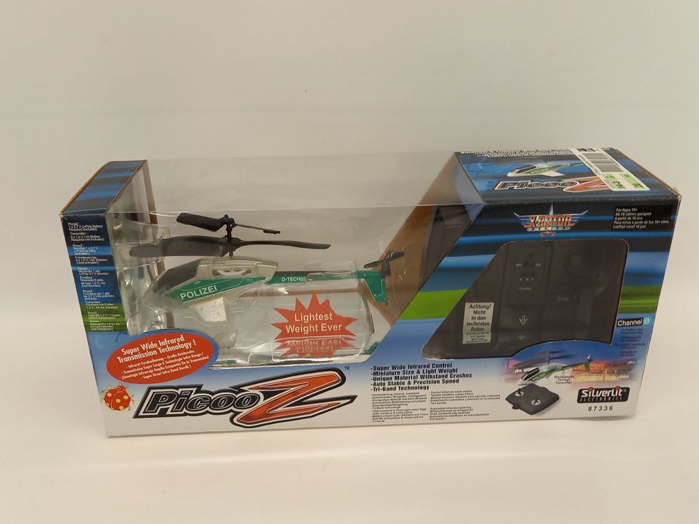 Silverlit X-Rotor PicooZ Polizei Heli mit Fernbedienung NEU | Kaufen ...