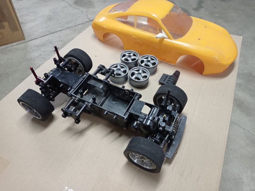 Tamiya M-Chassis M01/M02 + Porsche 911 body | Kaufen auf Ricardo