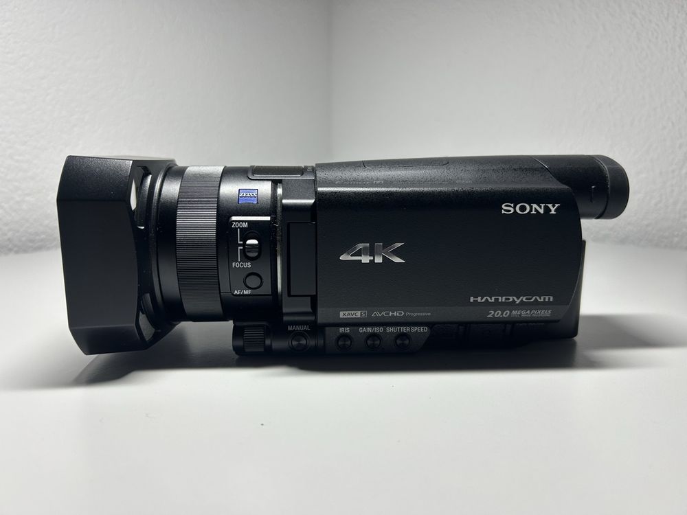 Sony Handycam FDR-AX100 – 4K Ultra HD, sehr guter Zustand (Gebraucht ...