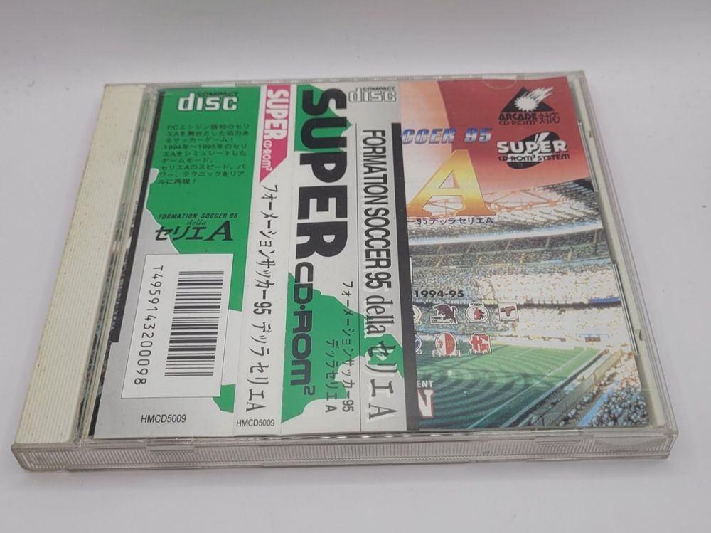 Formation Soccer 95 Della Serie A PC Engine CD Japan OVP (Gebraucht) in ...